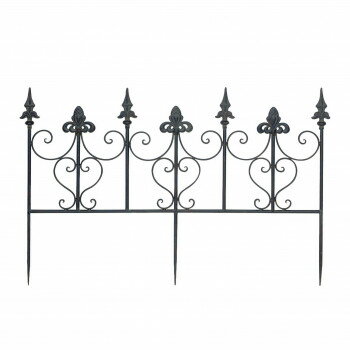 ※パッケージ、デザイン等は予告なく変更される場合があります。※画像はイメージです。商品タイトルと一致しない場合があります。重厚感のあるデザインのフェンスです。サイズW85×D2×H56cm、差込部分:20cm個装サイズ：85.0×2.0×5...