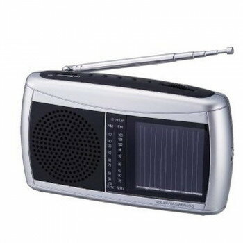 ※パッケージ、デザイン等は予告なく変更される場合があります。※画像はイメージです。商品タイトルと一致しない場合があります。太陽光発電と乾電池のハイブリットAM・FMラジオです。サイズ130×31×75mm個装サイズ：15×9×5cm重量本体...