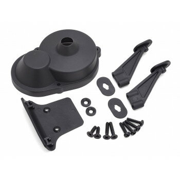 ※パッケージ、デザイン等は予告なく変更される場合があります。※画像はイメージです。商品タイトルと一致しない場合があります。GENOVAのスペアパーツ、ウイングマウント&ギヤカバーセットです。サイズ個装サイズ：4×11×9cm重量個装重量：2...