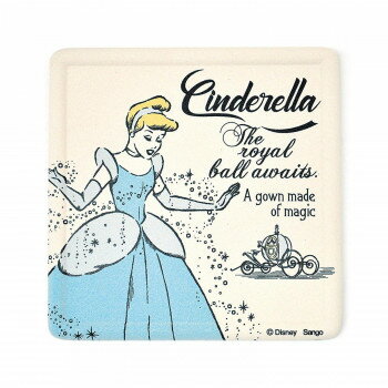 ※パッケージ、デザイン等は予告なく変更される場合があります。※画像はイメージです。商品タイトルと一致しない場合があります。映画「シンデレラ」の主人公、シンデレラがデザインされた吸水コースターです。※素焼きのため、水滴を吸収します。※冷たい飲...