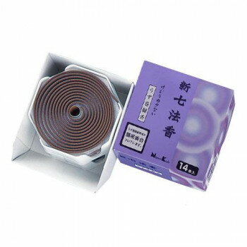 ※パッケージ、デザイン等は予告なく変更される場合があります。※画像はイメージです。商品タイトルと一致しない場合があります。けむりの少ない、渦巻きタイプのお線香。簡易香台付きです。サイズ高さ116×幅114×奥行54mm個装サイズ：13.3×...