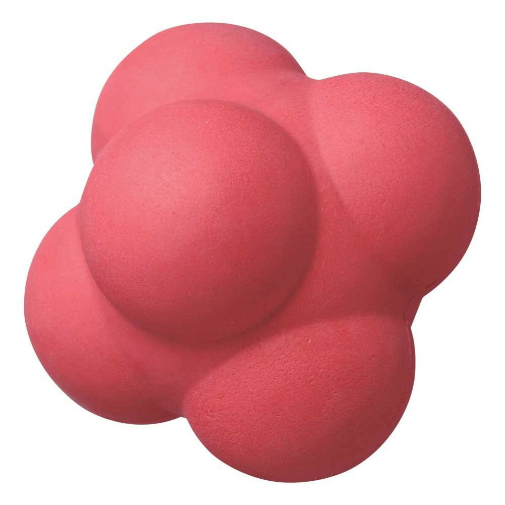 ※パッケージ、デザイン等は予告なく変更される場合があります。※画像はイメージです。商品タイトルと一致しない場合があります。初動動作トレーニングに最適な6面体ボール。ソフトなバウンドです。サイズ直径100mm個装サイズ：3×8×14cm重量約...