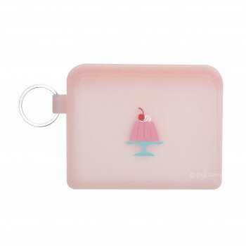 ※パッケージ、デザイン等は予告なく変更される場合があります。※画像はイメージです。商品タイトルと一致しない場合があります。透明感のあるシリコン製のフラットなジップポーチ。細かい小物入れに。サイズ幅118×高さ87×奥行7.5mm個装サイズ：...