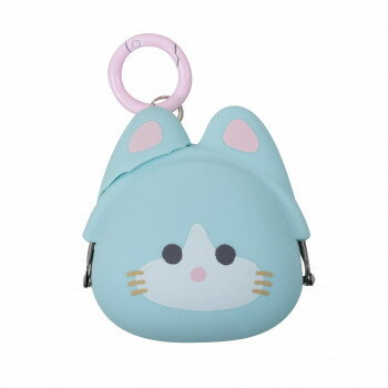 ※パッケージ、デザイン等は予告なく変更される場合があります。※画像はイメージです。商品タイトルと一致しない場合があります。どうぶつモチーフのカラビナ付きちっちゃめがま口ポーチ。サイズ幅67×高さ66×奥行40mm個装サイズ：7×9×4cm重...