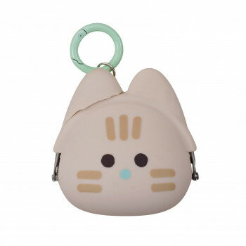 ※パッケージ、デザイン等は予告なく変更される場合があります。※画像はイメージです。商品タイトルと一致しない場合があります。どうぶつモチーフのカラビナ付きちっちゃめがま口ポーチ。サイズ幅67×高さ66×奥行40mm個装サイズ：7×9×4cm重...