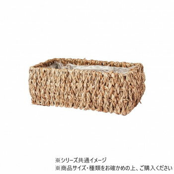 ※パッケージ、デザイン等は予告なく変更される場合があります。※画像はイメージです。商品タイトルと一致しない場合があります。ホグラス浅型長方形のフラワーバスケットです。サイズW29×D16×H10.5cm個装サイズ：35×30×15cm重量個...