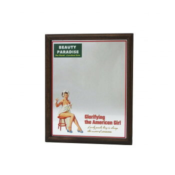 ※パッケージ、デザイン等は予告なく変更される場合があります。※画像はイメージです。商品タイトルと一致しない場合があります。オールドアメリカンなパブミラーです。アメリカンテイストのお部屋に最適なインテリアグッズです。サイズW31×D1.6×L...