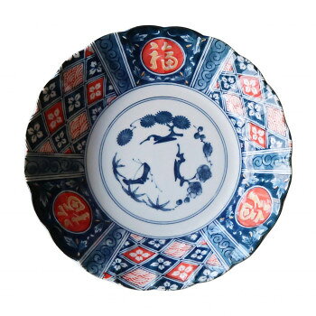 ※パッケージ、デザイン等は予告なく変更される場合があります。※画像はイメージです。商品タイトルと一致しない場合があります。縁起の良い昔ながらのデザインにモダンな雰囲気があるうつわです。サイズφ235×H50mm個装サイズ：26.0×27.5...