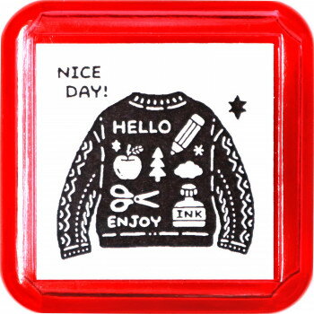 ※パッケージ、デザイン等は予告なく変更される場合があります。※画像はイメージです。商品タイトルと一致しない場合があります。消しゴムはんこ作家・イラストレーター(eric)デザインの浸透印です。スタンプ台不要でポンポン押せるインク付きスタンプ...