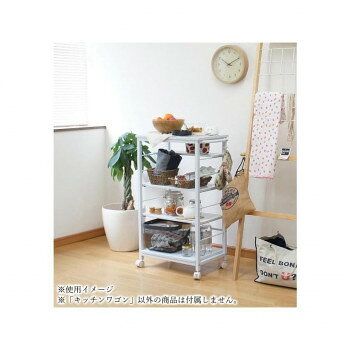 ※パッケージ、デザイン等は予告なく変更される場合があります。※画像はイメージです。商品タイトルと一致しない場合があります。取っ手とキャスター付きでらくらく移動。ちょっとした隙間を有効活用できる、コンパクトなキッチンワゴンです。可動式の棚板5...