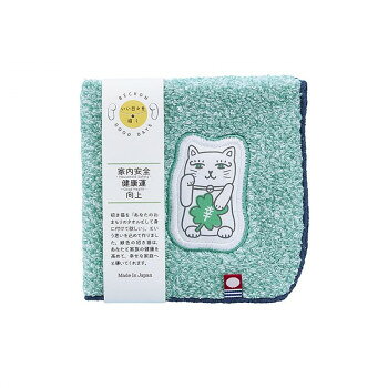 ※パッケージ、デザイン等は予告なく変更される場合があります。※画像はイメージです。商品タイトルと一致しない場合があります。かわいい招き猫のタオルハンカチです。サイズ約25×25cm個装サイズ：12.0×12.0×1.0cm重量個装重量：25...