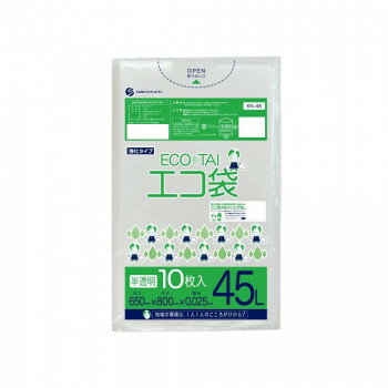 ※パッケージ、デザイン等は予告なく変更される場合があります。※画像はイメージです。商品タイトルと一致しない場合があります。45リットル高密度ポリエチレンのシャカシャカ素材の半透明ポリ袋です。厚みは0.025mmと強度を増した商品で、引っ張り...
