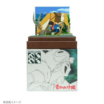 ※パッケージ、デザイン等は予告なく変更される場合があります。※画像はイメージです。商品タイトルと一致しない場合があります。もののけ姫に登場する、アシタカとヤックルのミニチュア作成キットです。組み立てたミニチュアは蓋をひっくり返すと箱の中にス...