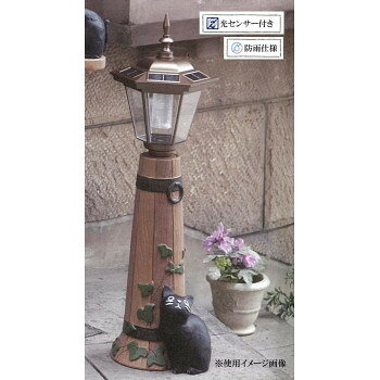 ※パッケージ、デザイン等は予告なく変更される場合があります。※画像はイメージです。商品タイトルと一致しない場合があります。光センサー付き、防雨仕様のソーラーライトです。クロネコたちが玄関を個性的に演出してくれます。※晴天時に8時間以上でフル...