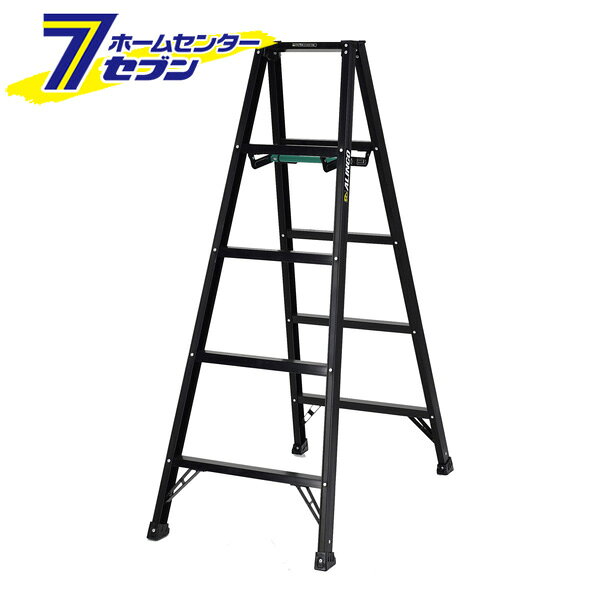 「 シエロブラック 約150cm BS150FX アルインコ [脚立 CIERO BLACK 黒 くろ 軽量 コンパクト スリム 薄型 おしゃれ]【メーカー直送：代引き不可】」は、株式会社ホームセンターセブンが販売しております。 メーカーア...