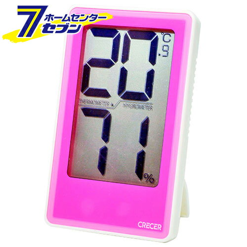 「クレセル デカ文字デジタル温湿度計 CR-2000P 」は株式会社ホームセンターセブンが販売しております。メーカークレセル品名デカ文字デジタル温湿度計 CR-2000P 品番又はJANコードJAN:4955286808832サイズ重量11...