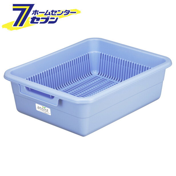 「アシスト　水切り　No．0 ブルー [キッチン用品　台所用品 水切り　底　下]」は、株式会社ホームセンターセブンが販売しております。メーカー新輝合成品名アシスト　水切り　No．0 ブルー品番又はJANコードJAN:497322102851...