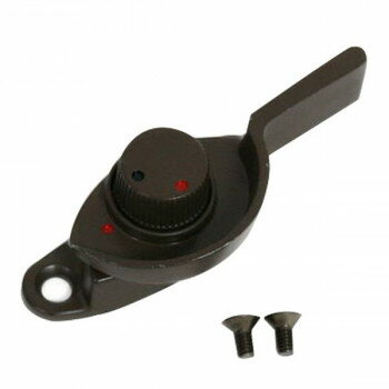 ※パッケージ、デザイン等は予告なく変更される場合があります。※画像はイメージです。商品タイトルと一致しない場合があります。栗山アルミなどのサッシ用のクレセント錠(右用)です。サイズ個装サイズ：3×12×6cm重量個装重量：75g生産国日本広...