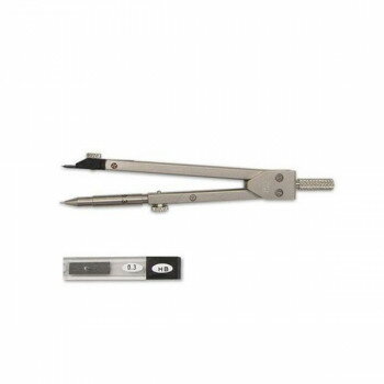 ※パッケージ、デザイン等は予告なく変更される場合があります。※画像はイメージです。商品タイトルと一致しない場合があります。芯先を削らずに0.3m/mの極細線が40mくらい引けるコンパスです。ノック式で、アタッチメント交換が可能です。※モニタ...