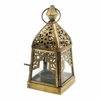 ※パッケージ、デザイン等は予告なく変更される場合があります。※画像はイメージです。商品タイトルと一致しない場合があります。繊細な透かし柄と色鮮やかなレリーフガラスが美しいモロッカンキャンドルホルダー。イスラム教のモスクを連想させるようなデザ...