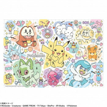 ※パッケージ、デザイン等は予告なく変更される場合があります。※画像はイメージです。商品タイトルと一致しない場合があります。ポケットモンスターの楽しいジグソーパズルです。サイズ38×26cm個装サイズ：17×23×5cm重量個装重量：320g...