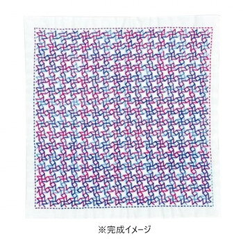 ※パッケージ、デザイン等は予告なく変更される場合があります。※画像はイメージです。商品タイトルと一致しない場合があります。布に図案がプリントされているので、簡単に刺繍できます。サイズ個装サイズ：31×20×1cm重量個装重量：57g仕様初級...