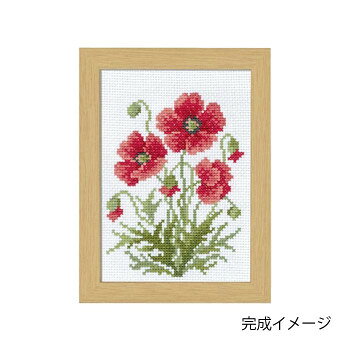 ※パッケージ、デザイン等は予告なく変更される場合があります。※画像はイメージです。商品タイトルと一致しない場合があります。月日の流れを美しい季節の花々で表現したクロス・ステッチキットです。サイズ出来上がり寸法:額外径:約15cm×20cm、...