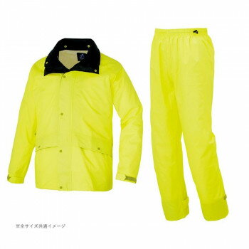 ※パッケージ、デザイン等は予告なく変更される場合があります。※画像はイメージです。商品タイトルと一致しない場合があります。しなやかで強いナイロン透湿素材のレインウエアサイズ4L(着丈84、胸囲130、裄丈92、総丈118、股下84、腰廻14...