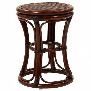 ※パッケージ、デザイン等は予告なく変更される場合があります。※画像はイメージです。商品タイトルと一致しない場合があります。温泉旅館やホテル・岩盤浴などでも使われている業務用品質のスツール。座面は職人手編みの籐アジロ編み仕上げなので、丈夫で程...