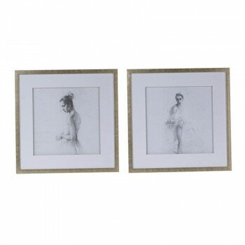 ※パッケージ、デザイン等は予告なく変更される場合があります。※画像はイメージです。商品タイトルと一致しない場合があります。シックな額絵バレリーナ2Pセットです。エッチング風のタッチはモダン・インテリアにもよく合います。サイズ50×50×3c...