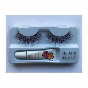 ※パッケージ、デザイン等は予告なく変更される場合があります。※画像はイメージです。商品タイトルと一致しない場合があります。奇抜なカラーリングをした付けまつ毛。コスプレショーや演芸会等での注目度抜群です。専用接着剤が付属しております。サイズ個...