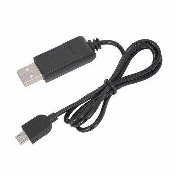 ※パッケージ、デザイン等は予告なく変更される場合があります。※画像はイメージです。商品タイトルと一致しない場合があります。別売のESPADA(ドローン)用のUSB充電ケーブルです。サイズ個装サイズ：5×10×5cm重量個装重量：100g仕様...