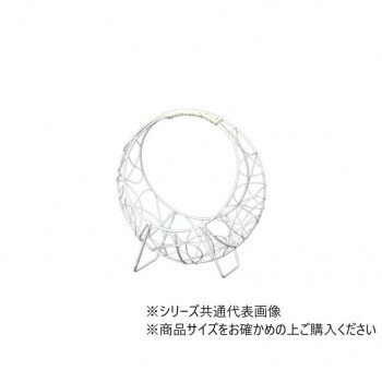 ※パッケージ、デザイン等は予告なく変更される場合があります。※画像はイメージです。商品タイトルと一致しない場合があります。ラウンド型のおしゃれなワイヤーバスケットです。サイズ18×9×19cm個装サイズ：9×18×19cm重量個装重量：10...