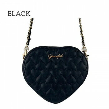 ※パッケージ、デザイン等は予告なく変更される場合があります。※画像はイメージです。商品タイトルと一致しない場合があります。ハート型のダイカットデザイン、ハートのキルティング、ハートの金具の引手付き。ハートが盛沢山のキュートなカバンです。※ご...