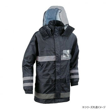 ※パッケージ、デザイン等は予告なく変更される場合があります。※画像はイメージです。商品タイトルと一致しない場合があります。視界を遮らないフードや反射材使いなど、悪天候下での作業の安全を守ります。アイデアが満載のレインウェアです。サイズ身長(...