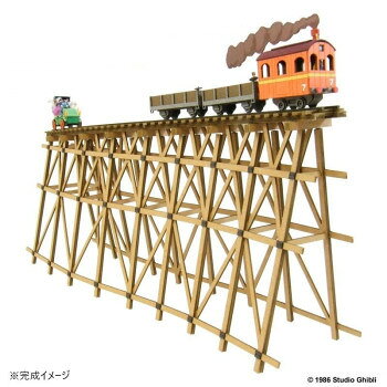 ※パッケージ、デザイン等は予告なく変更される場合があります。※画像はイメージです。商品タイトルと一致しない場合があります。パズーとシータがスラッグ渓谷を走る機関車に乗ってドーラ一家の乗ったオートモービルから逃げているシーンを「みにちゅあーと...
