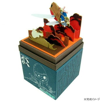 ※パッケージ、デザイン等は予告なく変更される場合があります。※画像はイメージです。商品タイトルと一致しない場合があります。組み立てると、「天空の城ラピュタ」のドーラが操縦するフラップターに乗ったパズーがシータを救出に向かうあのシーンが完成し...