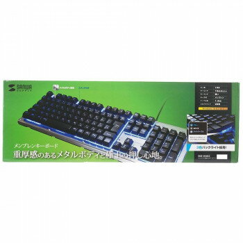 ※パッケージ、デザイン等は予告なく変更される場合があります。※画像はイメージです。商品タイトルと一致しない場合があります。キーボードにバックライトを搭載しています。ブルー・ホワイト・ライトパープルの3色が切り替え可能です。ケーブルを接続した...