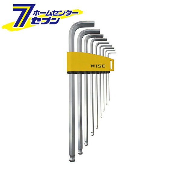 「ワイズ 六角棒レンチ ロング 9本 硬質 WLB330N-9S 」は株式会社ホームセンターセブンが販売しております。メーカーワイズ品名六角棒レンチ ロング 9本 硬質 WLB330N-9S 品番又はJANコードJAN:4951908008...