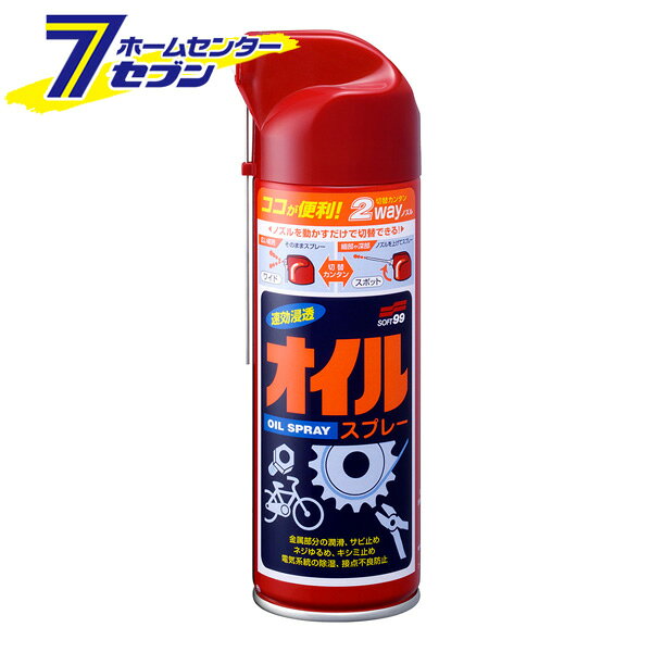 「SOFT99 ソフト99 ニューオイルスプレー 220ml 03018」は株式会社ホームセンターセブンが販売しております。メーカーSOFT99品名ソフト99 ニューオイルスプレー 220ml 03018 サイズ-重量230g商品説明●金属...