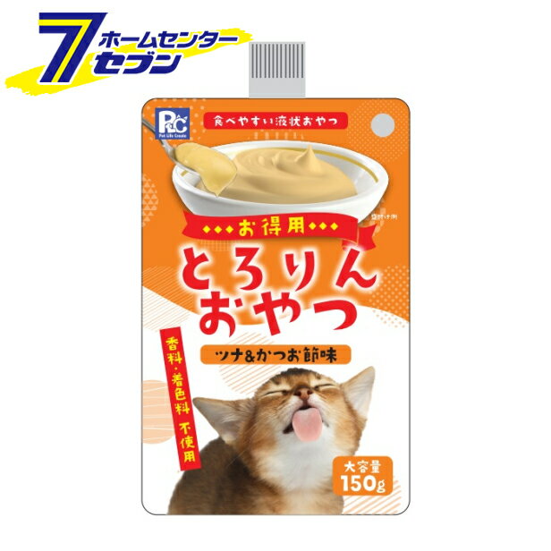 「PLC とろりんおやつ ツナ＆かつお節味 猫用 150g 」は株式会社ホームセンターセブンが販売しております。メーカーPLC品名とろりんおやつ ツナ＆かつお節味 猫用 150g 品番又はJANコードJAN:4571550830004サイズ...