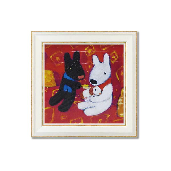 ※パッケージ、デザイン等は予告なく変更される場合があります。※画像はイメージです。商品タイトルと一致しない場合があります。人気の絵本「リサとガスパール」のアートフレームです。今にもリサとガスパールがアートから飛び出してきそう!サイズW39×...