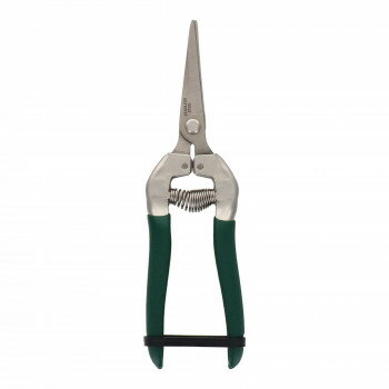 ※パッケージ、デザイン等は予告なく変更される場合があります。※画像はイメージです。商品タイトルと一致しない場合があります。果実の収穫・花摘み・芽切りにおすすめです。そり刃なので採取しやすいです。サイズ全長:185mm個装サイズ：24.5×7...