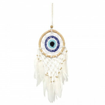 ※パッケージ、デザイン等は予告なく変更される場合があります。※画像はイメージです。商品タイトルと一致しない場合があります。ナチュラルやボヘミアンなテイストのお部屋にぴったりな三角シルエットのドリームキャッチャーです。クロシェ&マクラメにラタ...