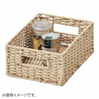 ※パッケージ、デザイン等は予告なく変更される場合があります。※画像はイメージです。商品タイトルと一致しない場合があります。カラーボックス等へスッキリ収納できるシンプルなカゴです。※モニターの設定により、現物の色味と異なる場合があります。ご理...
