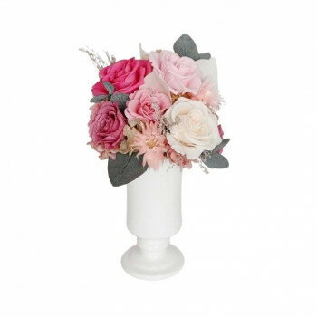 ※パッケージ、デザイン等は予告なく変更される場合があります。※画像はイメージです。商品タイトルと一致しない場合があります。ローズの絶妙なグラデーションでかわいらしさと上品さを演出サイズ品寸:W15×H23×D15cm、内箱:W18×H24×...