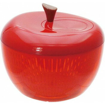 ※パッケージ、デザイン等は予告なく変更される場合があります。※画像はイメージです。商品タイトルと一致しない場合があります。リンゴの頭のハンドルを軽く回せば、中のカゴが勢い良く回転し、水切りが素早く簡単にできます。しっかり水分を飛ばして、レス...