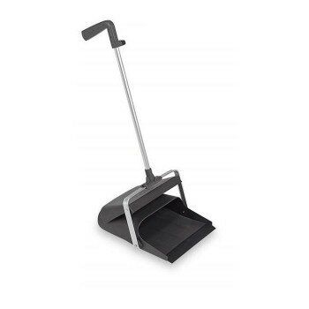 ※パッケージ、デザイン等は予告なく変更される場合があります。※画像はイメージです。商品タイトルと一致しない場合があります。巡回清掃作業に便利な定番の超軽量チリトリです。サイズ約W285×D475(グリップ含む)×H670mm、収納時:約W2...