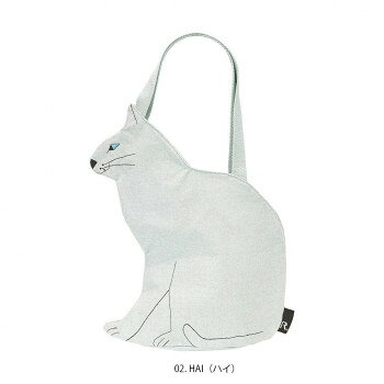 ※パッケージ、デザイン等は予告なく変更される場合があります。※画像はイメージです。商品タイトルと一致しない場合があります。ねこ大好きなルートート。ねこ愛あふれるアイテムをお届け!自立するオスワリポーズのねこ型トート。「かわいい」と「実用性」...