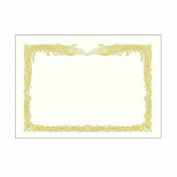※パッケージ、デザイン等は予告なく変更される場合があります。※画像はイメージです。商品タイトルと一致しない場合があります。金箔で鳳凰を描いた高級感のある本格賞状です。繊細な飾り枠のデザインを金箔で表現しました。金箔がプリンタに付着しないよう...